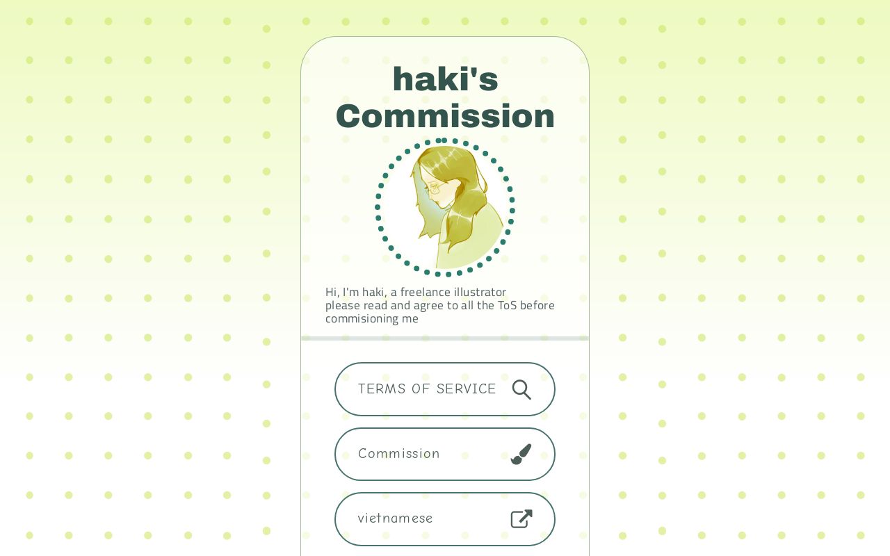 haki's commission
